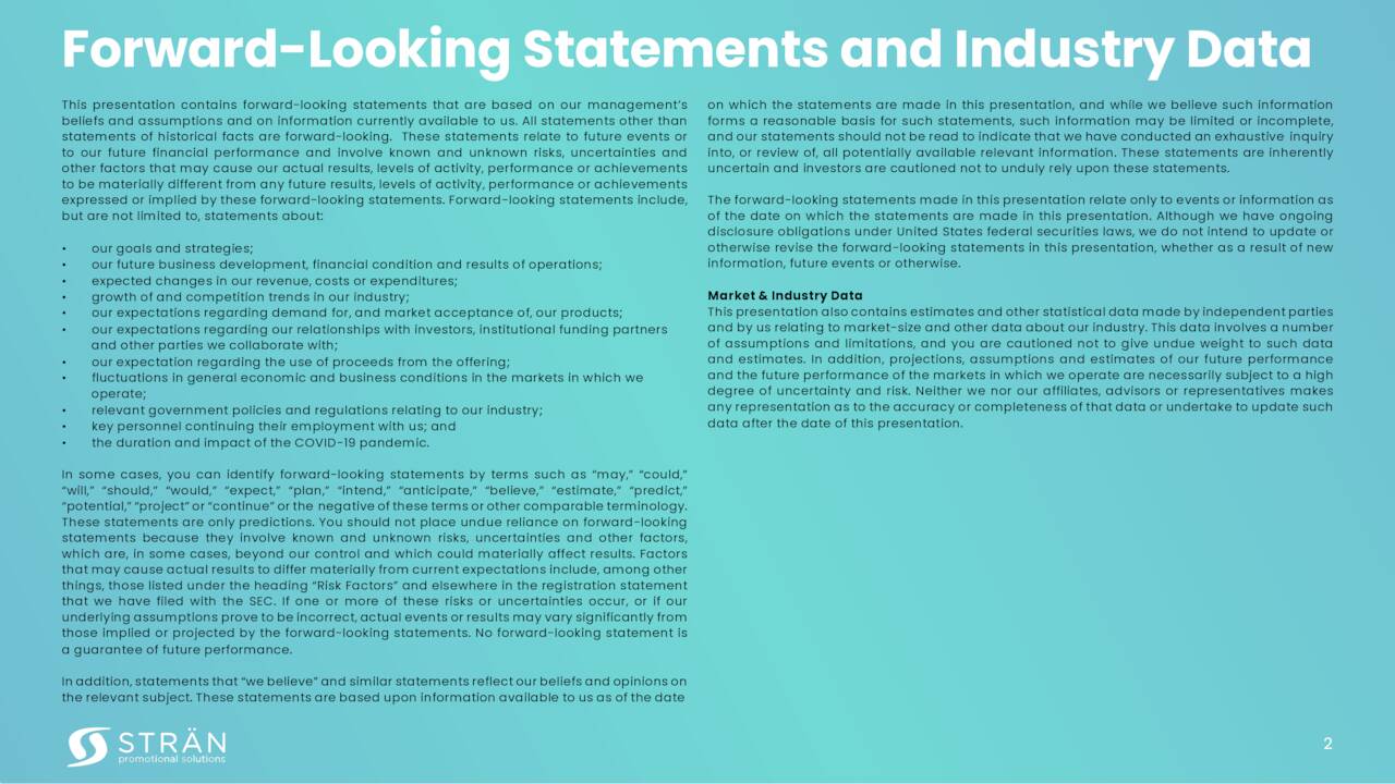 Stran & Company (STRN) Investor Presentation (Slideshow) (NASDAQ:SWAG ...