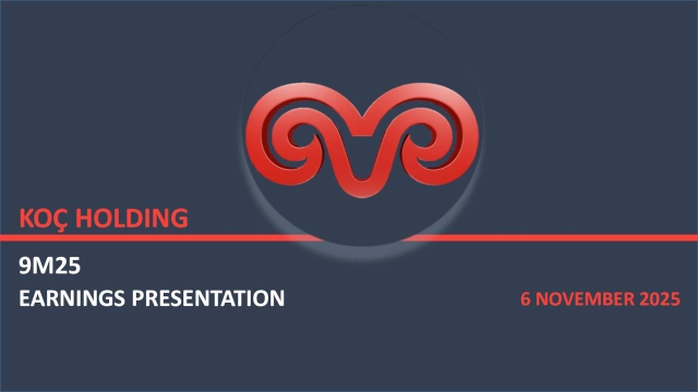Koç Holding A.S. 2025 Q3 - Results - Earnings Call Presentation ...