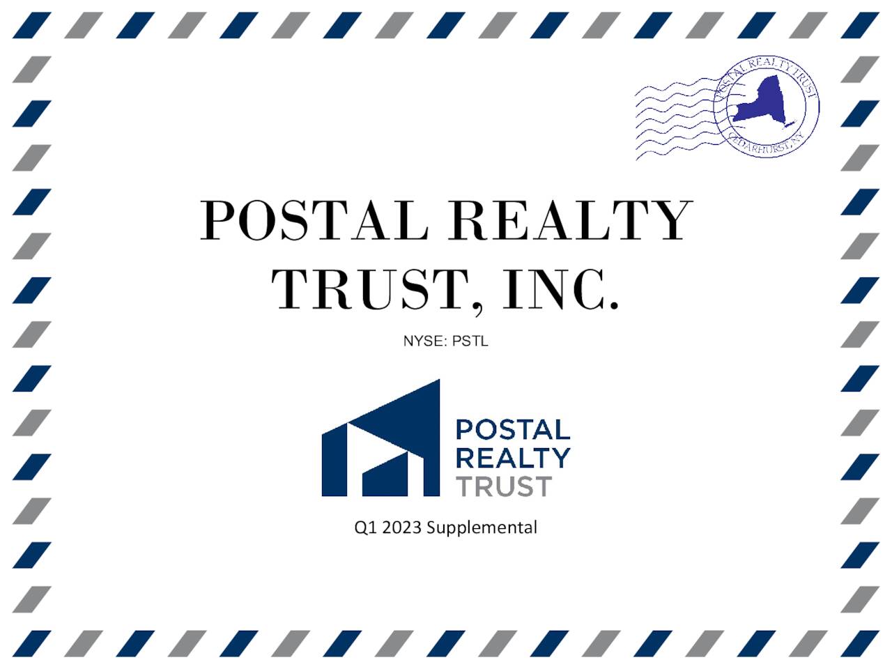 Postal Realty Trust, Inc. 2023 Q1 - Results - Earnings Call ...