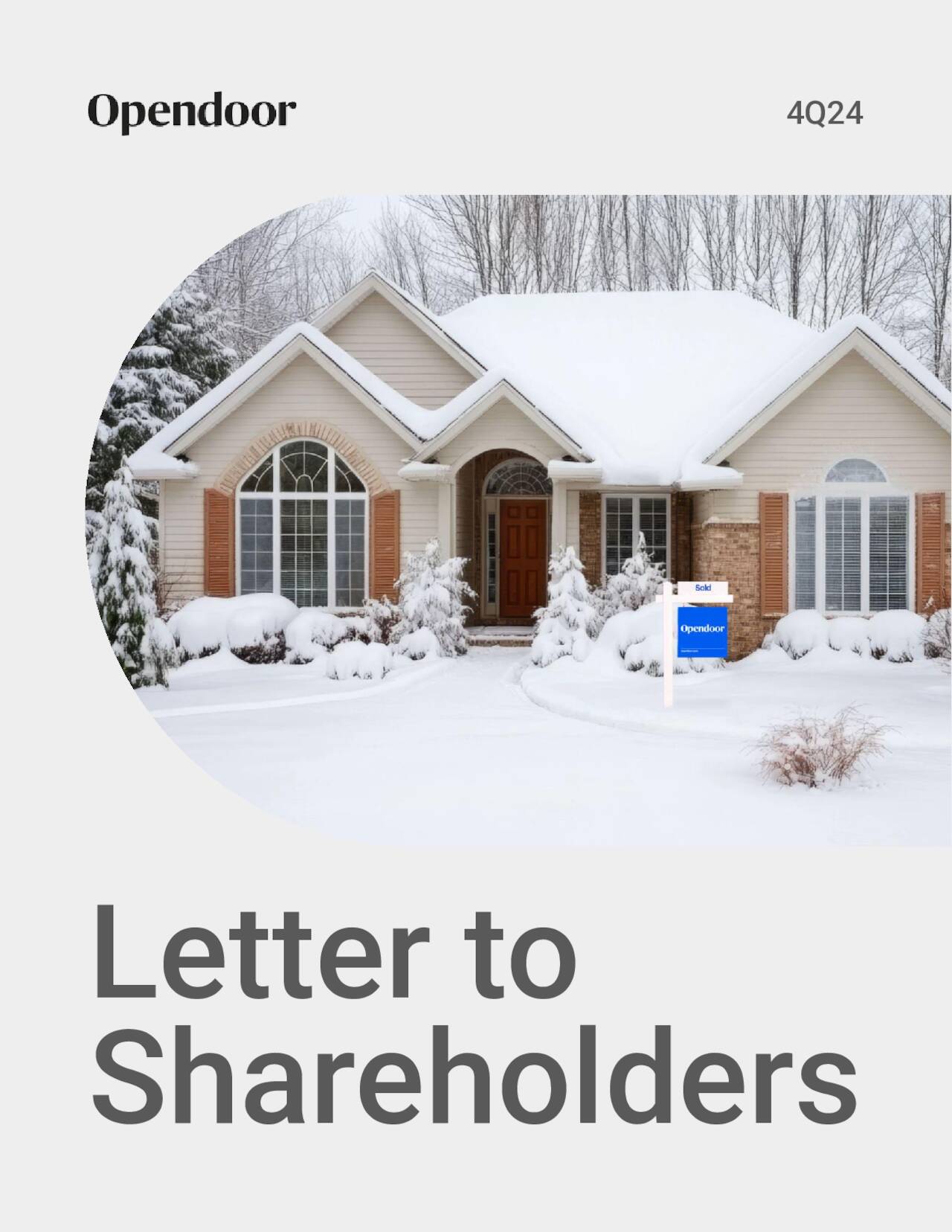 Opendoor Technologies Inc. 2024 Q4 - Results - Earnings Call Presentation (NASDAQ:OPEN ...