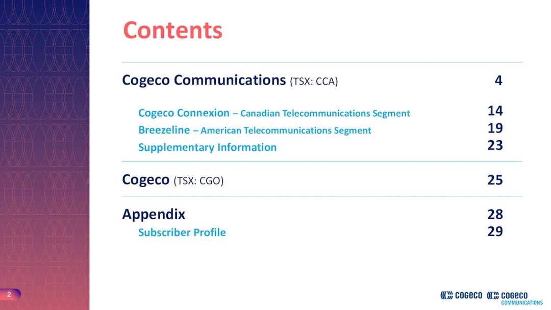 Cogeco Inc. 2026 Q1 - Results - Earnings Call Presentation (TSX:CGO:CA ...
