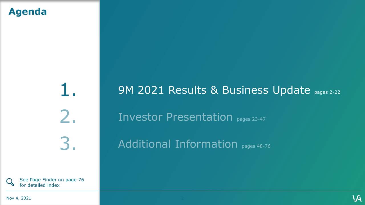 Vonovia SE 2021 Q3 - Results - Earnings Call Presentation (OTCMKTS:VNNVF) | Seeking Alpha