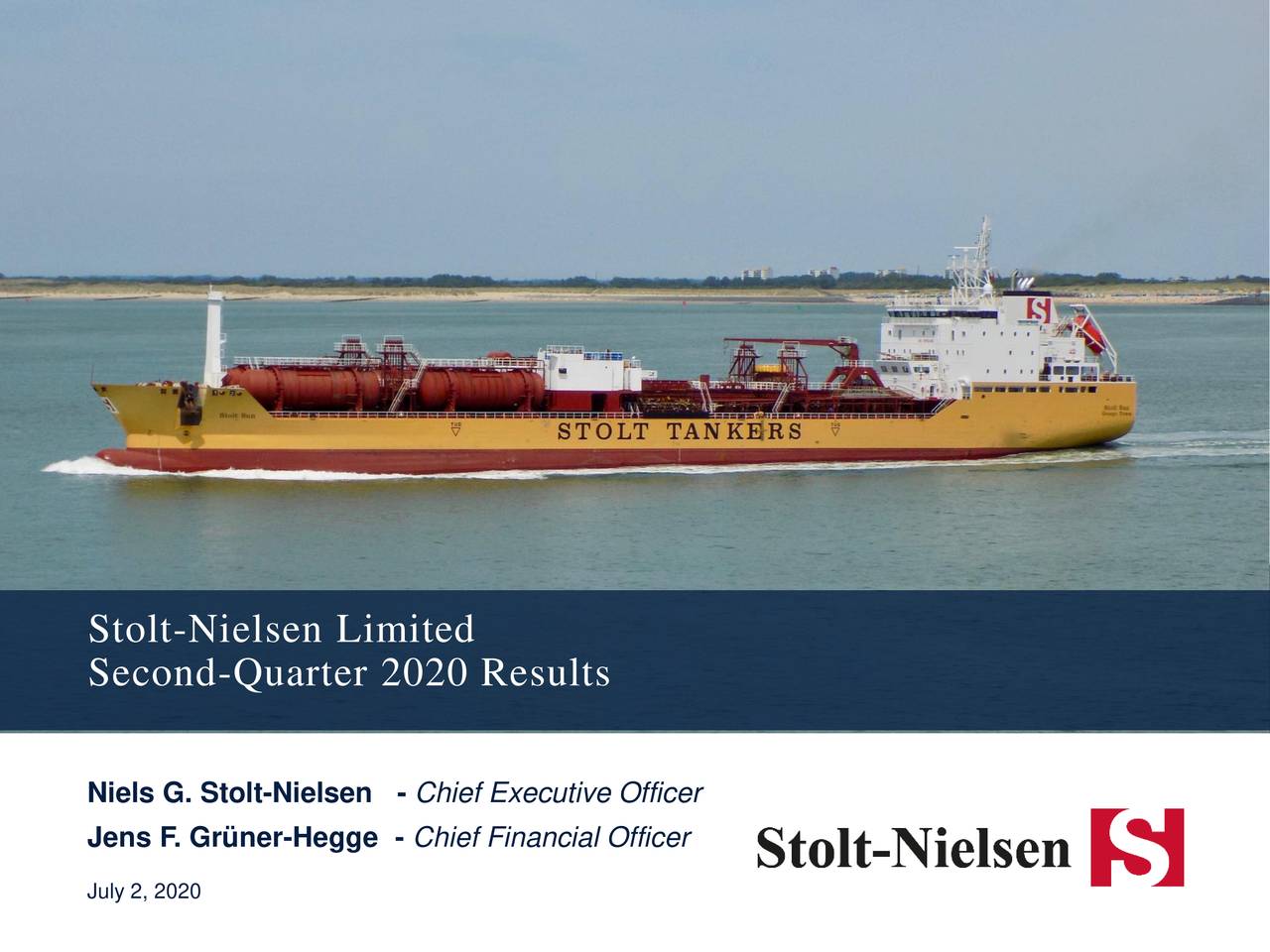 Stolt-Nielsen Limited 2020 Q2 - Results - Earnings Call Presentation ...