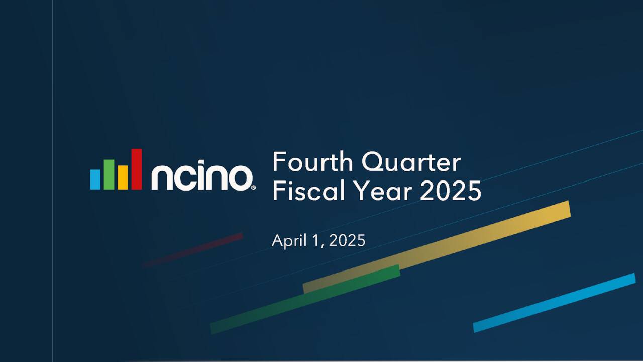 nCino, Inc. 2025 Q4 - Results - Earnings Call Presentation (NASDAQ:NCNO) | Seeking Alpha