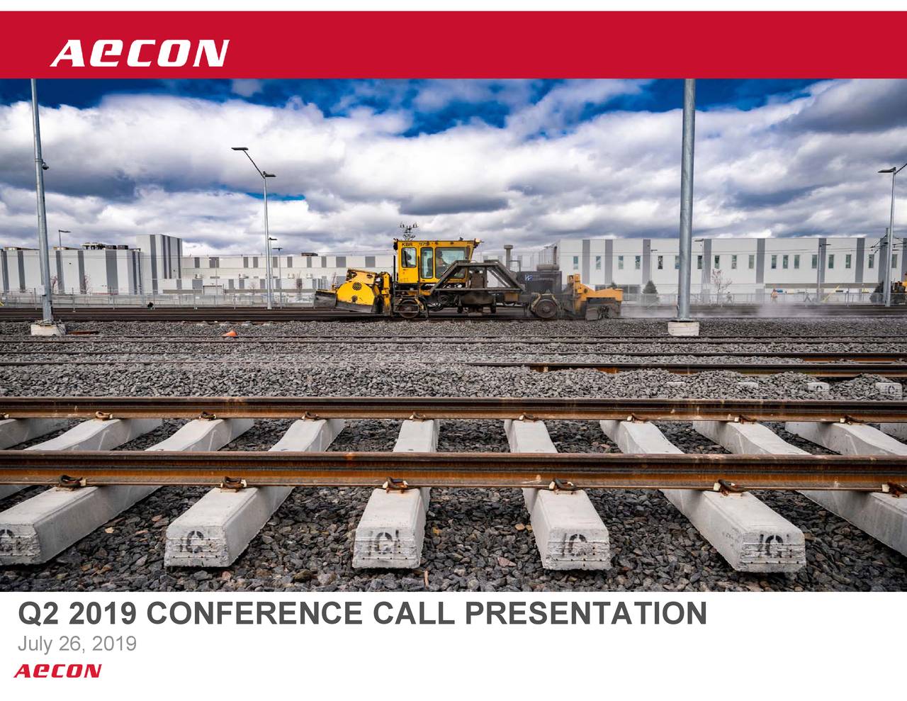 Aecon Group Inc. 2019 Q2 - Results - Earnings Call Slides (OTCMKTS ...