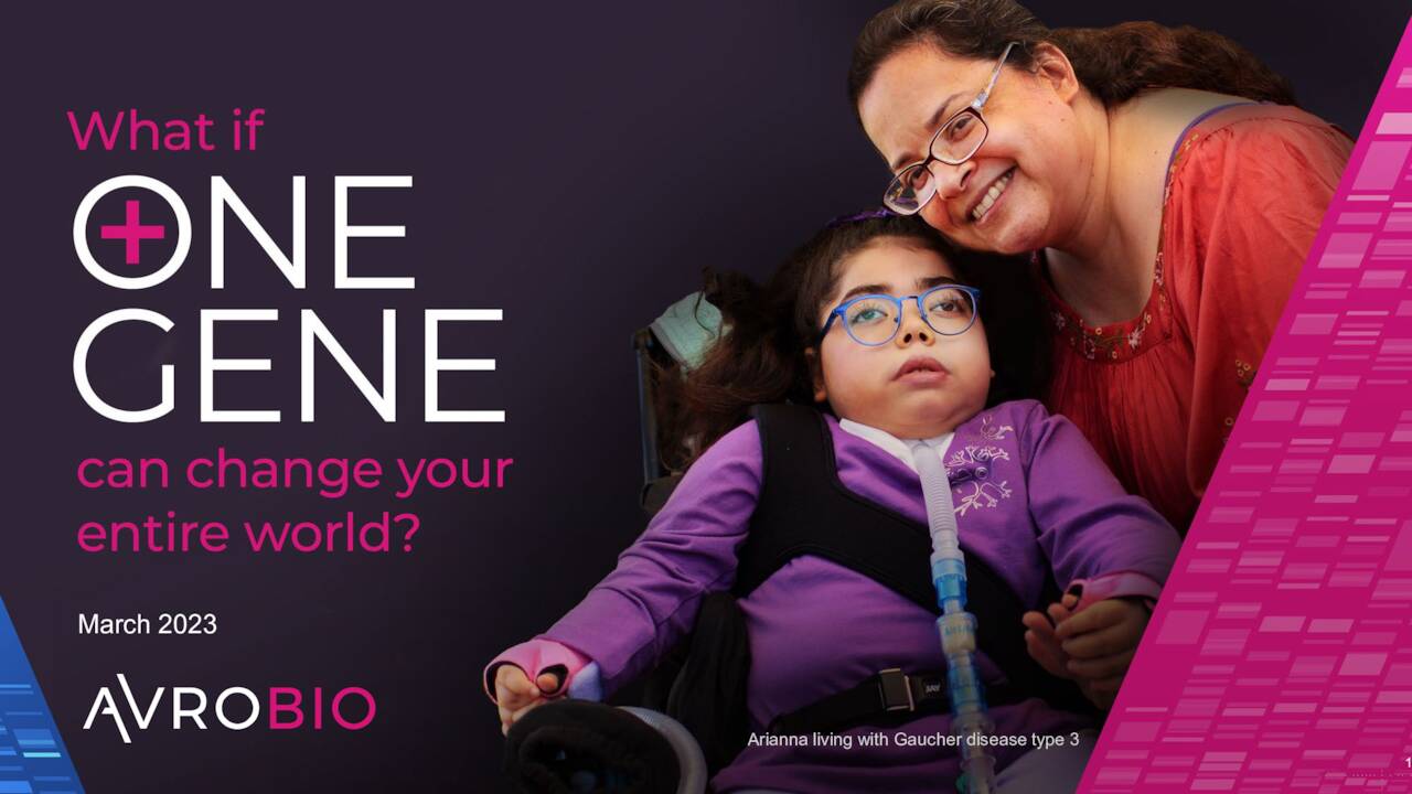 AVROBIO (AVRO) Investor Presentation - Slideshow (NASDAQ:TECX) | Seeking Alpha