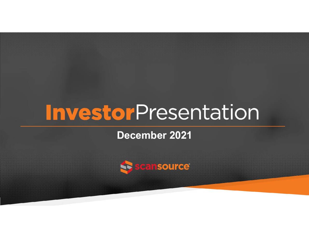 ScanSource, Inc. 2022 Q2 - Results - Earnings Call Presentation (NASDAQ ...