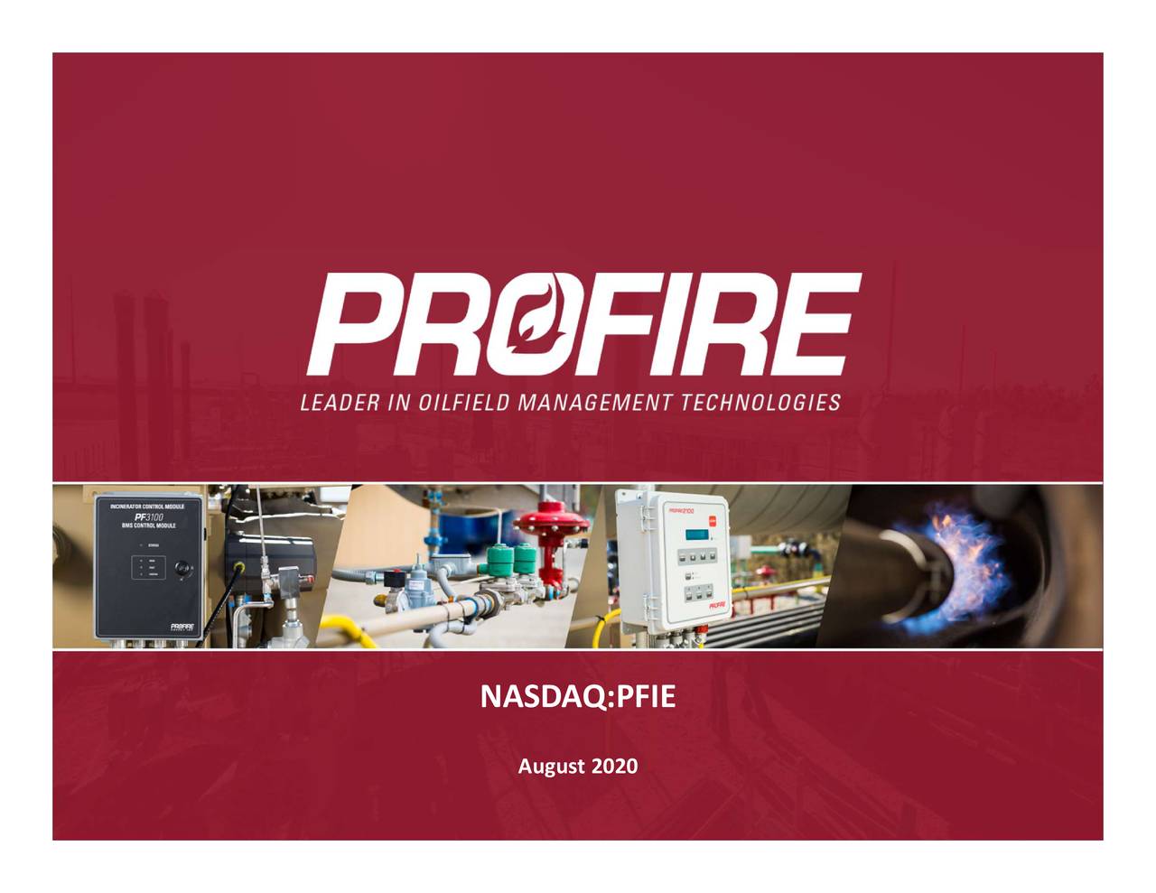 Profire Energy, Inc. 2020 Q2 - Results - Earnings Call Presentation ...