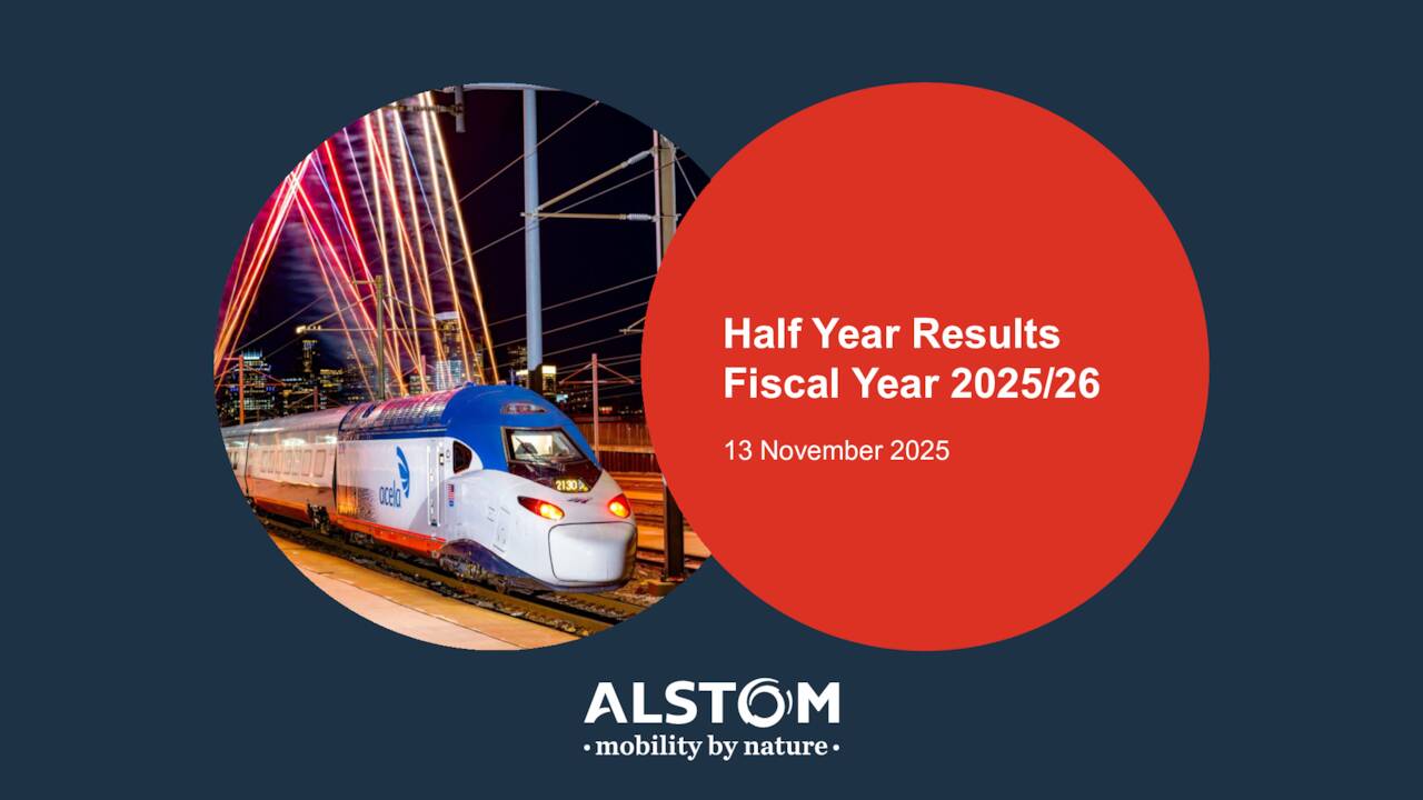 Alstom SA 2026 Q2 - Results - Earnings Call Presentation (OTCMKTS:ALSMY ...