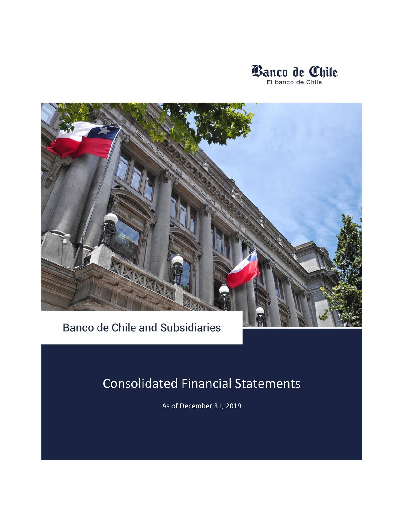 Banco de Chile 2019 Q4 - Results - Earnings Call Presentation (NYSE:BCH) | Seeking Alpha