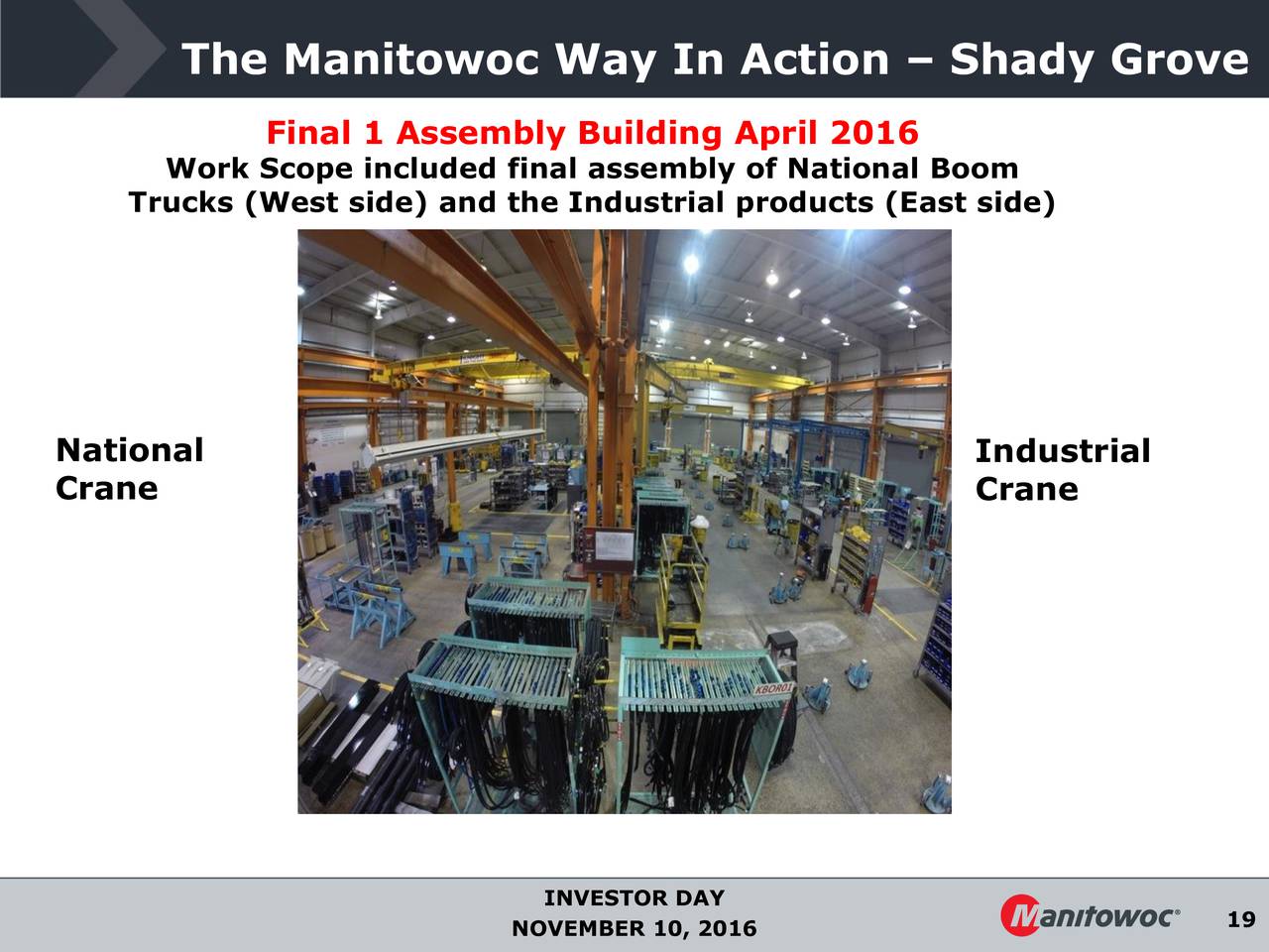 Manitowoc (MTW) President & CEO Barry Pennypacker Hosts Analyst Day ...