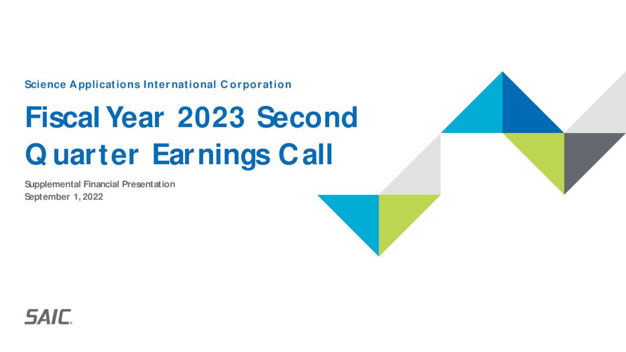 Science Applications International Corporation 2023 Q2 - Results ...