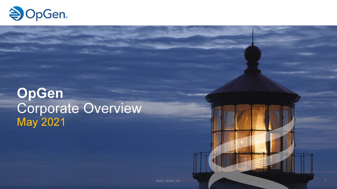 OpGen (OPGN) Investor Presentation - Slideshow (OTCMKTS:OPGN) | Seeking ...