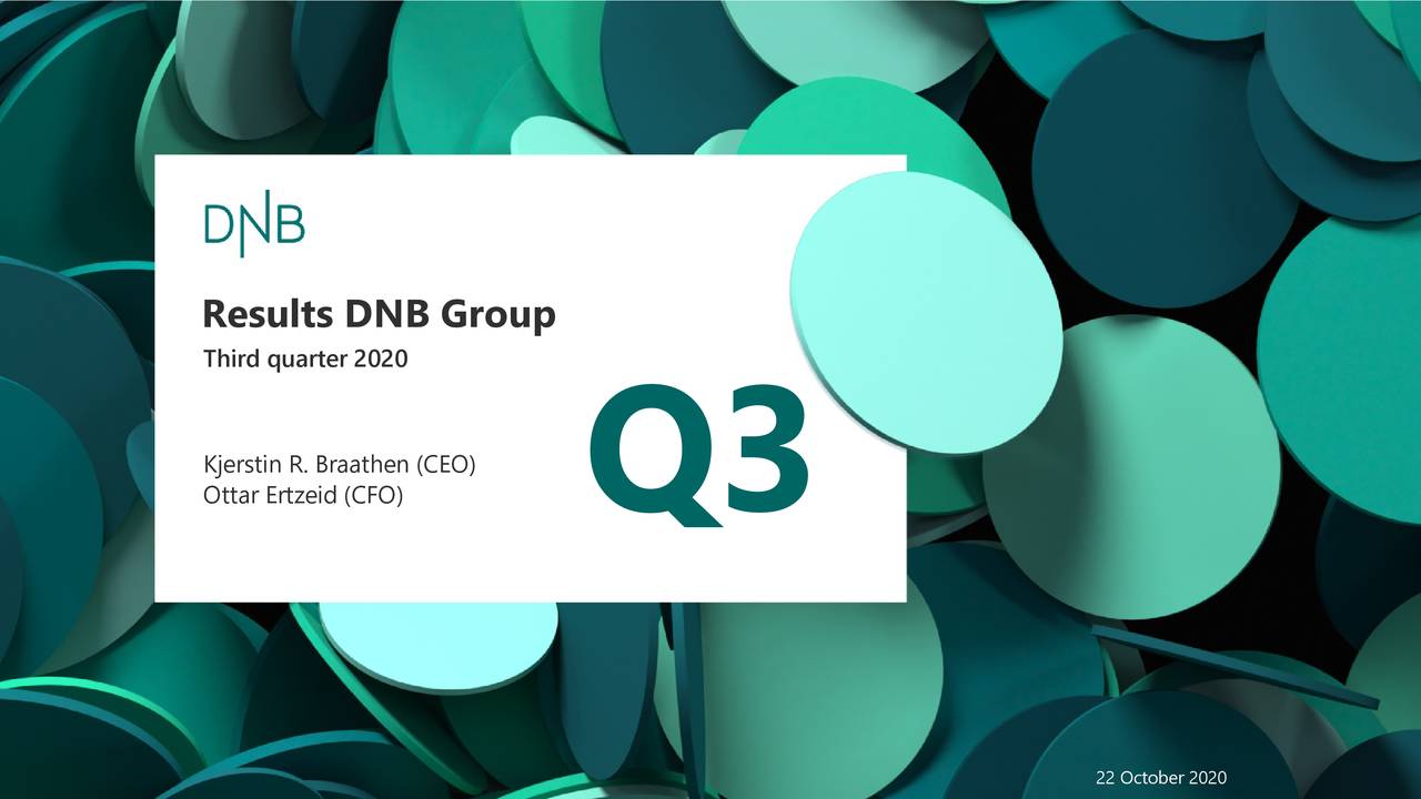 DNB ASA 2020 Q3 - Results - Earnings Call Presentation (OTCMKTS:DNBHF ...