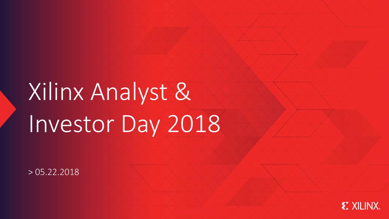 Xilinx (XLNX) Investor Presentation - Slideshow (NASDAQ:AMD) | Seeking ...
