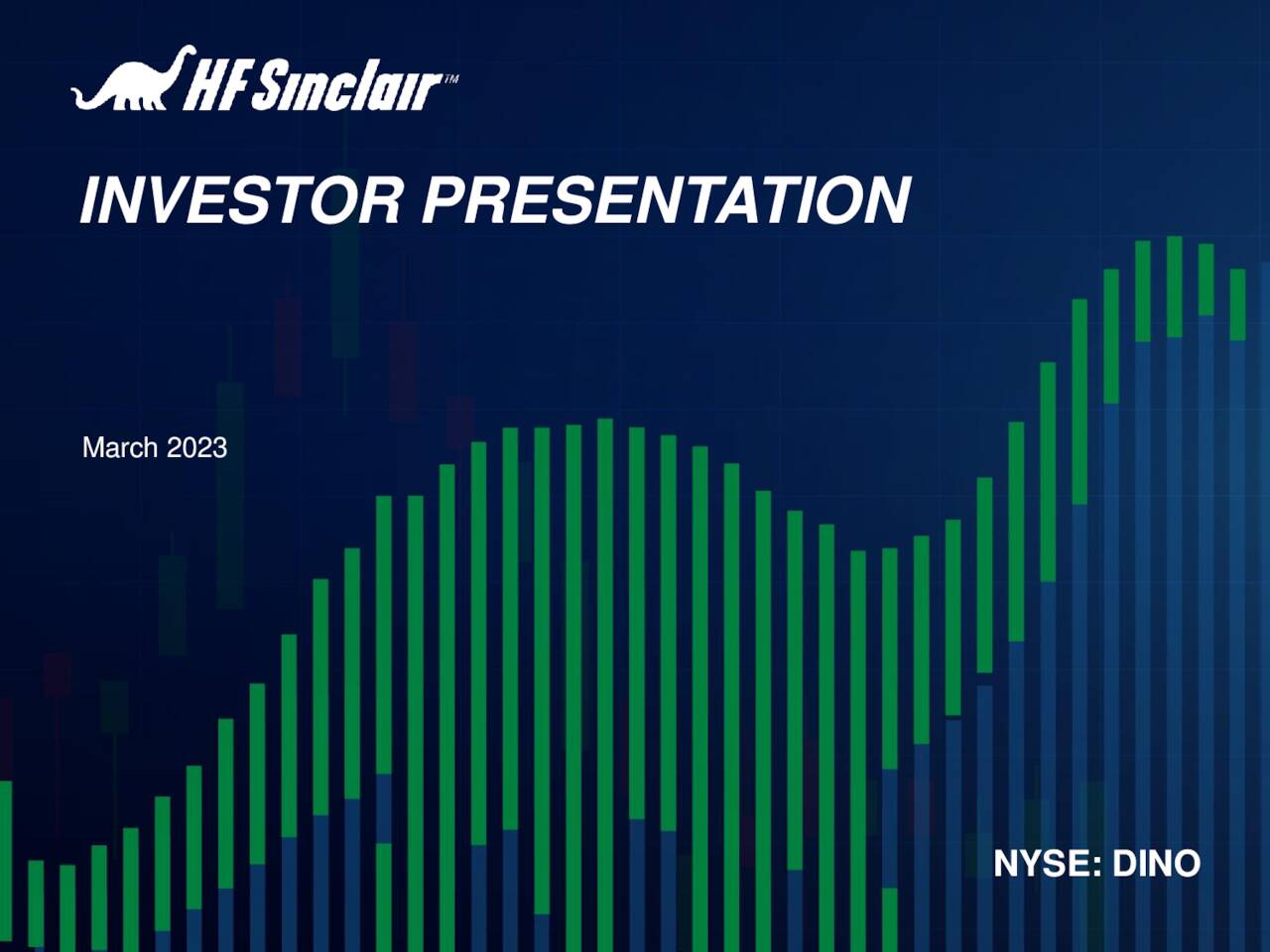 HF Sinclair (DINO) Investor Presentation - Slideshow (NYSE:DINO) | Seeking Alpha
