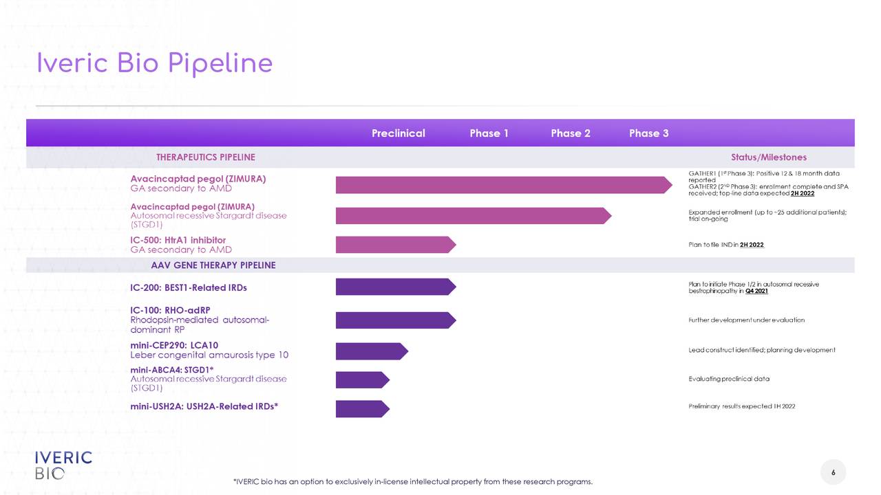 IVERIC bio, Inc. 2021 Q2 - Results - Earnings Call Presentation (NASDAQ ...
