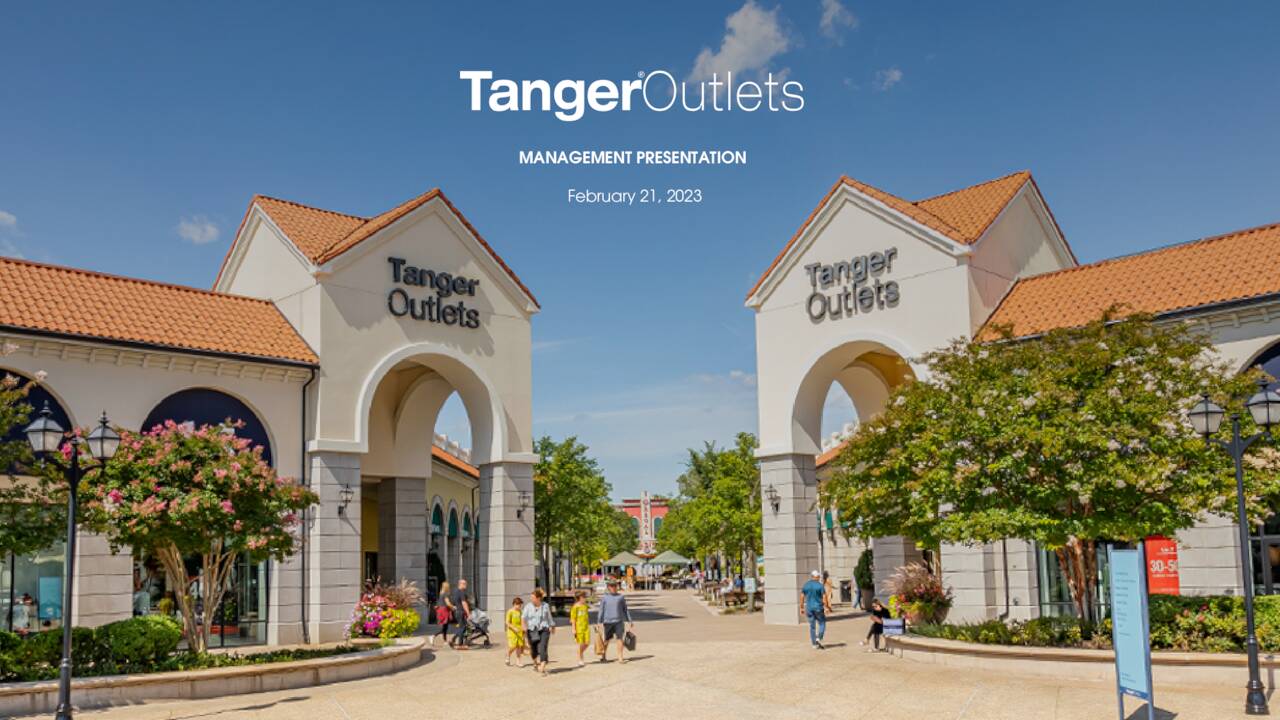 Tanger Factory Outlet Centers, Inc. 2022 Q4 - Results - Earnings Call ...