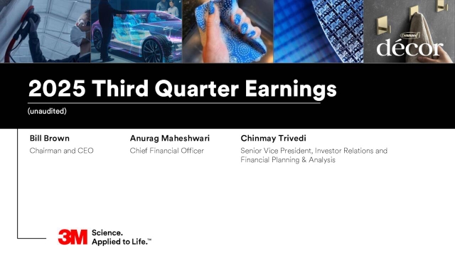 3M Company 2025 Q3 - Results - Earnings Call Presentation (NYSE:MMM) 2025-10-21 | Seeking Alpha