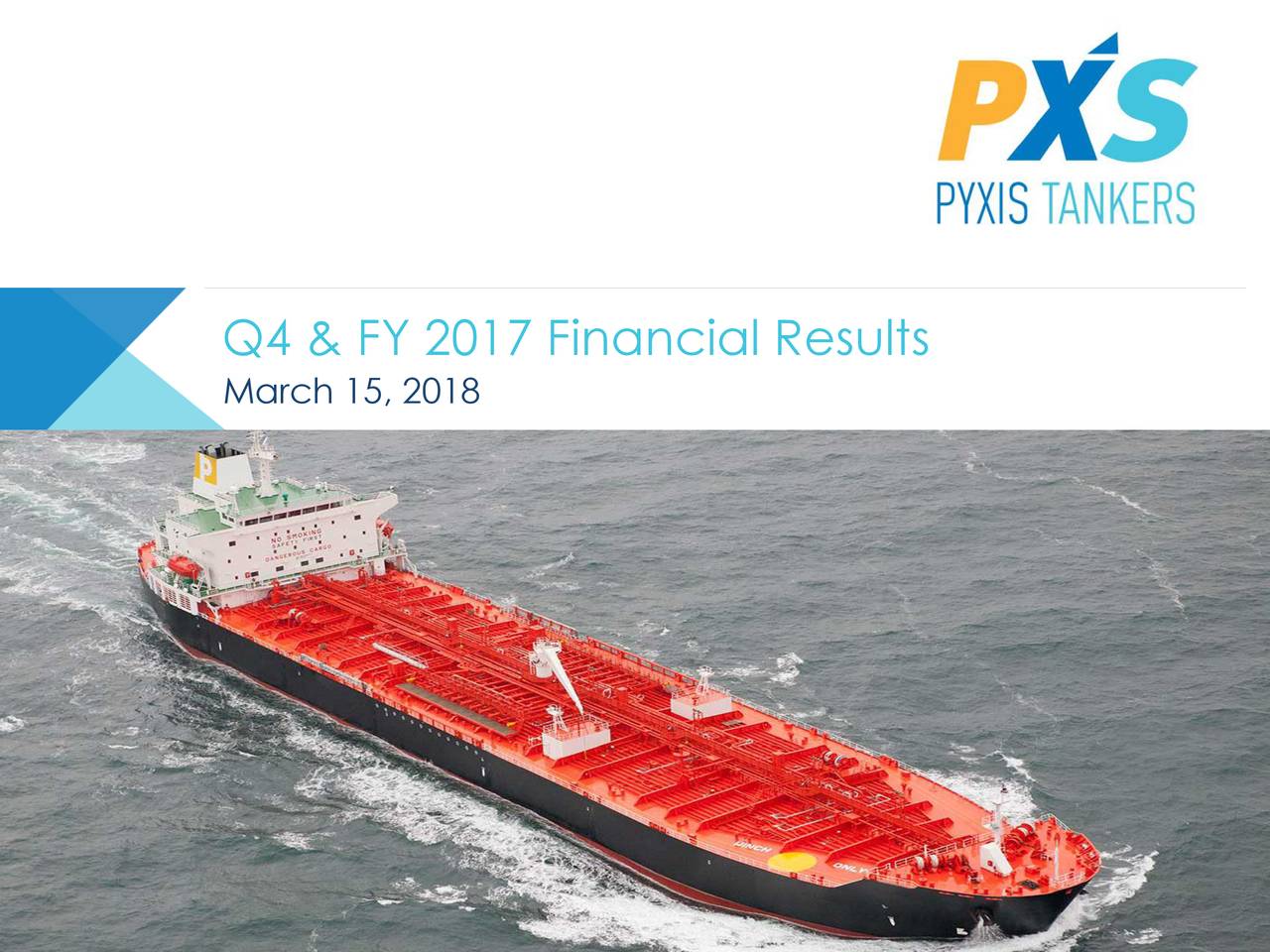 Pyxis Tankers Inc. 2017 Q4 - Results - Earnings Call Slides (NASDAQ:PXS ...