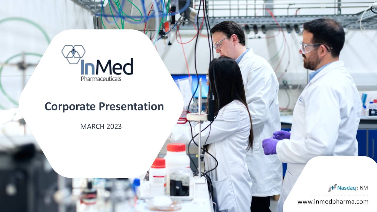InMed Pharmaceuticals (INM) Investor Presentation - Slideshow (NASDAQ ...