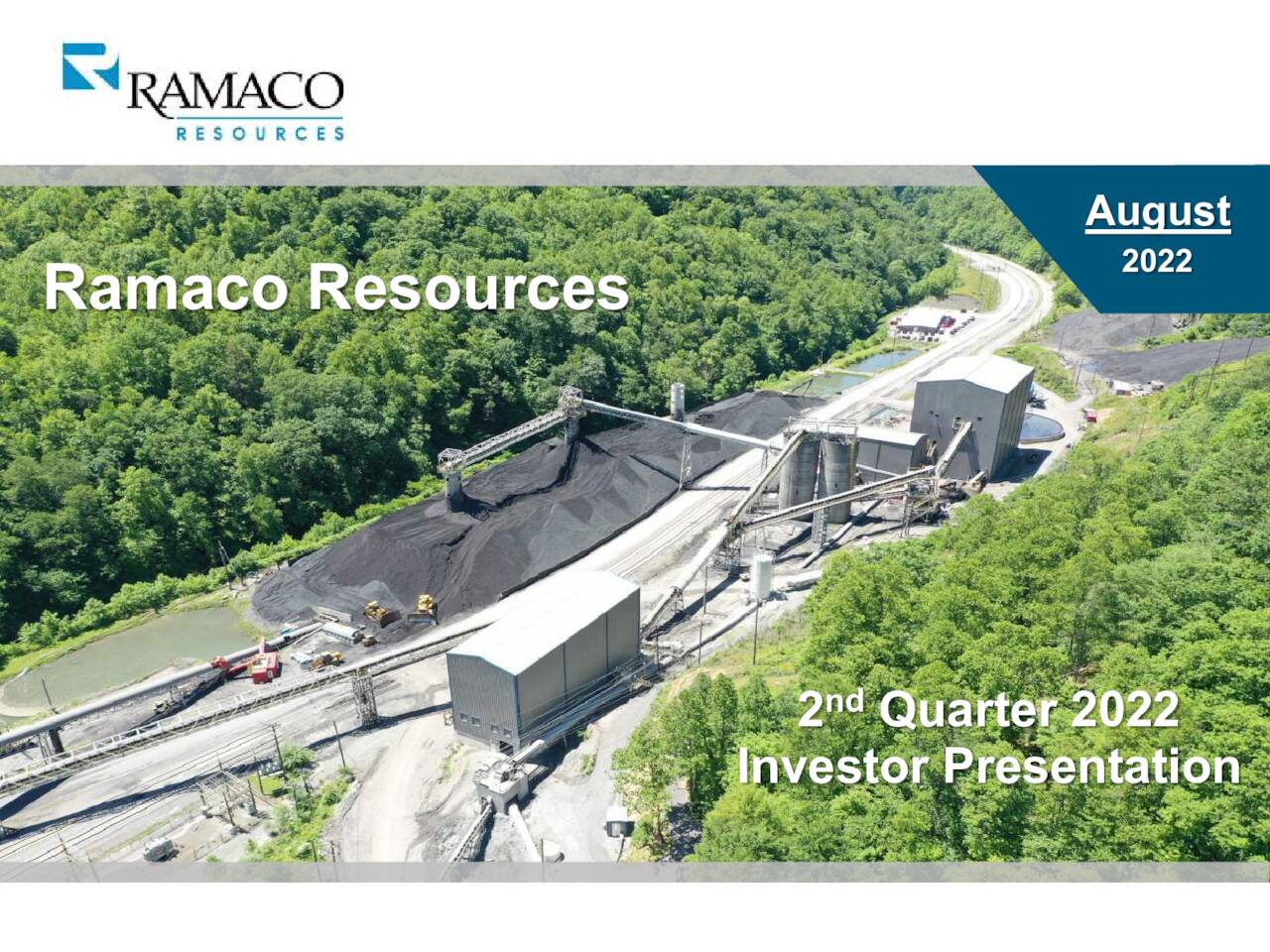 Ramaco Resources, Inc. 2022 Q2 - Results - Earnings Call Presentation ...