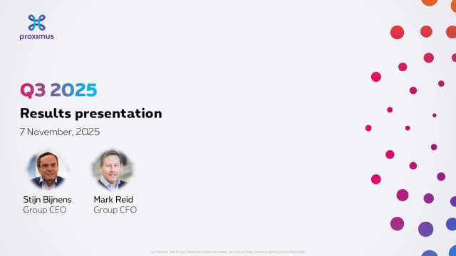 Proximus PLC 2025 Q3 - Results - Earnings Call Presentation (OTCMKTS ...