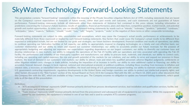 SkyWater Technology, Inc. (SKYT) Presents at Piper Sandler 4th Annual ...