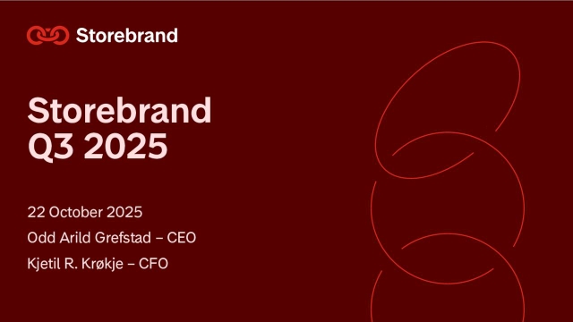 Storebrand ASA 2025 Q3 - Results - Earnings Call Presentation (OTCMKTS ...