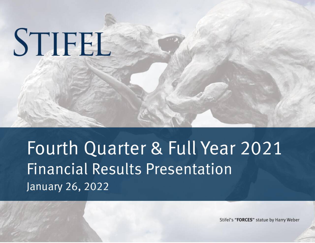 Stifel Financial Corp. 2022 Q4 - Results - Earnings Call Presentation (NYSE:SF) | Seeking Alpha