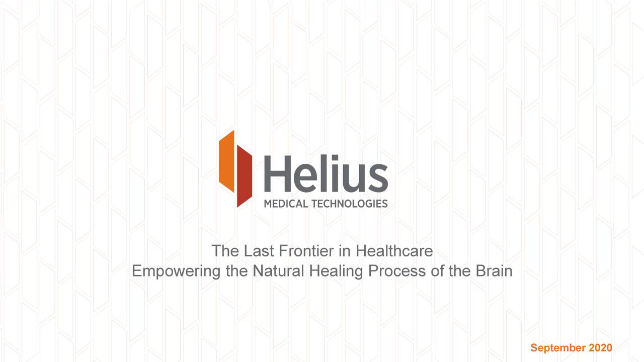 Helius Medical Technologies (HSDT) Investor Presentation - Slideshow ...