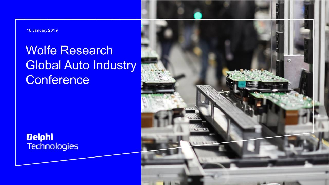 4. Delphi Automobile LLP