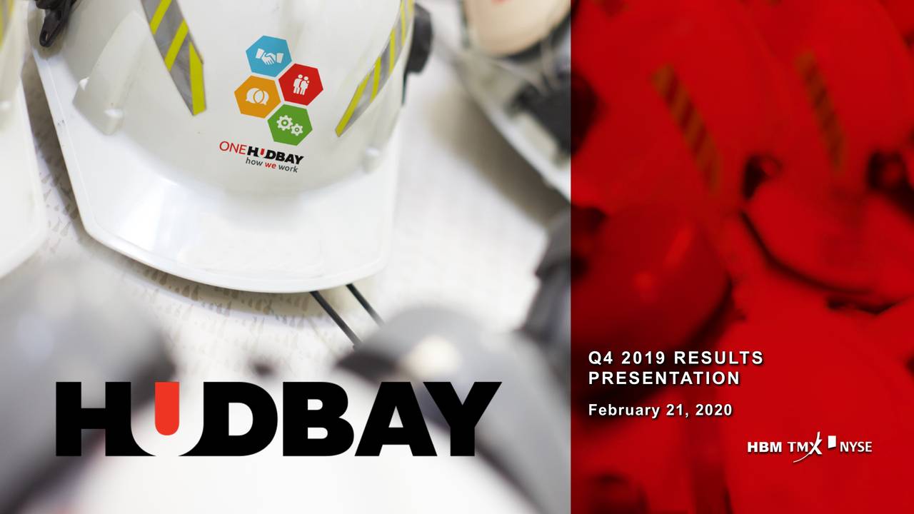 Hudbay Minerals Inc. 2019 Q4 - Results - Earnings Call Presentation ...