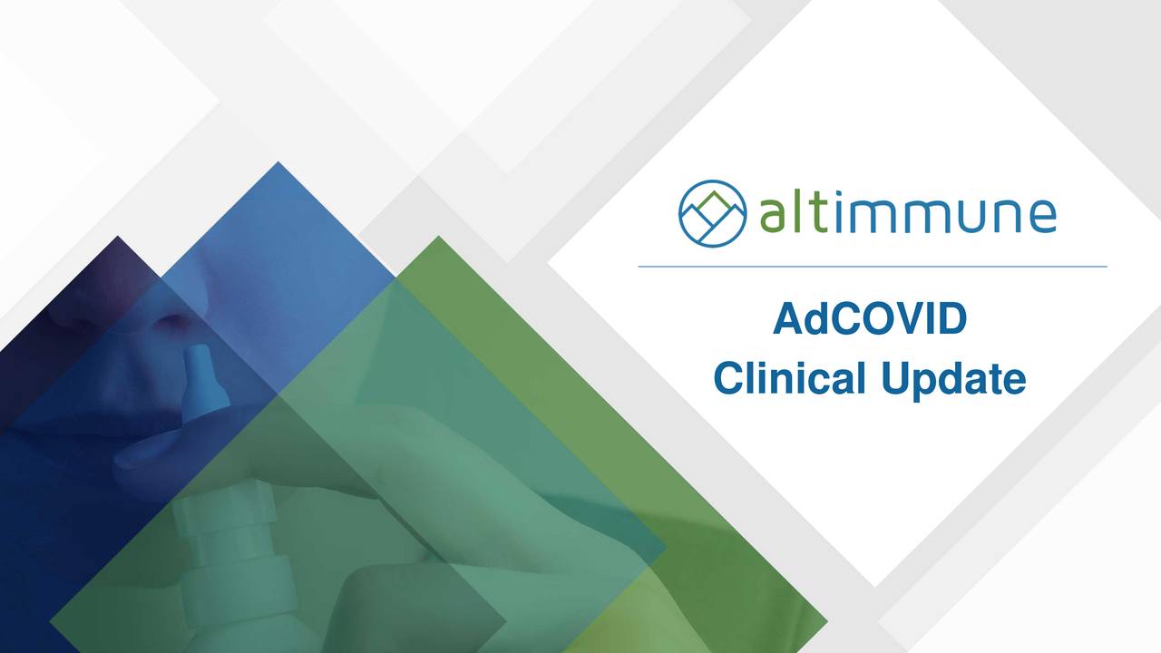 Altimmune, Inc. 2021 Q1 - Results - Earnings Call Presentation (NASDAQ ...