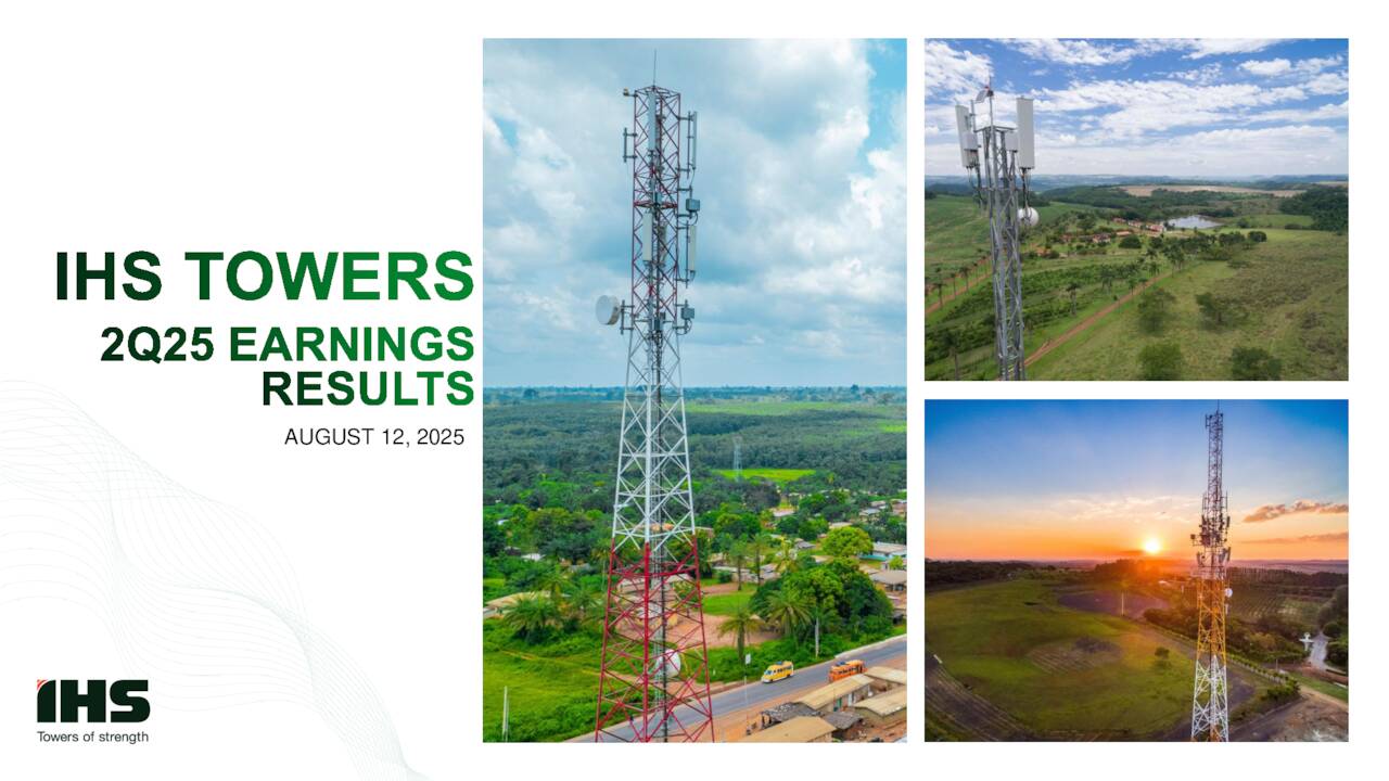IHS Holding Limited 2025 Q2 - Results - Earnings Call Presentation (NYSE:IHS) | Seeking Alpha