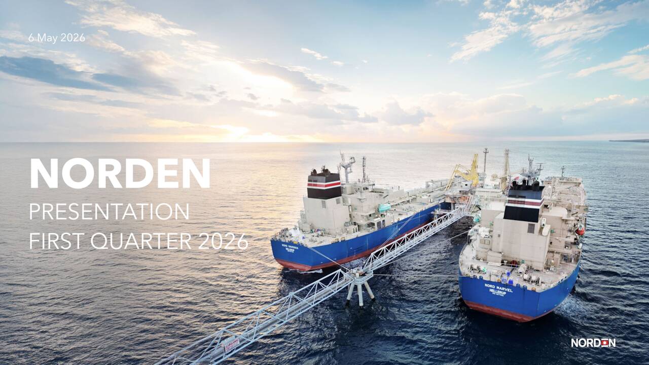 Dampskibsselskabet Norden A/S 2026 Q1 - Results - Earnings Call ...