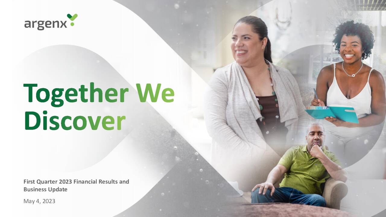 argenx SE 2023 Q1 - Results - Earnings Call Presentation (NASDAQ:ARGX ...