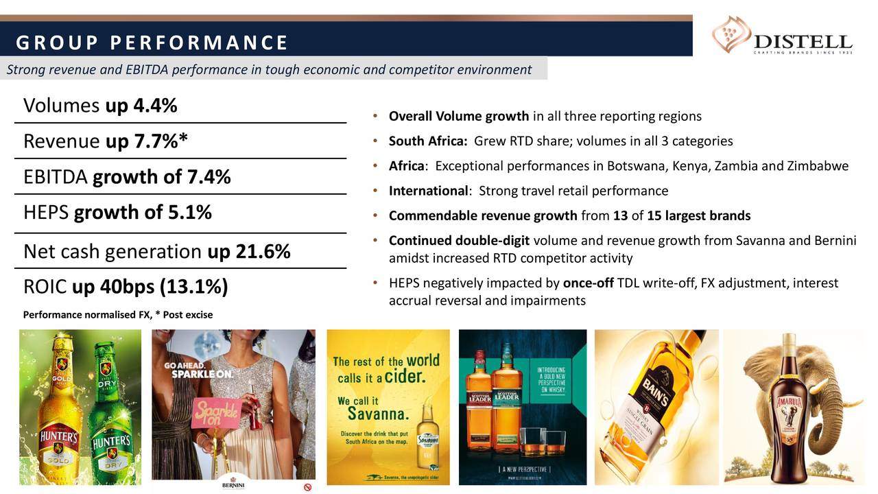 DISTELL GROUP HLDGS LTD 2018 Q4 - Results - Earnings Call Slides ...