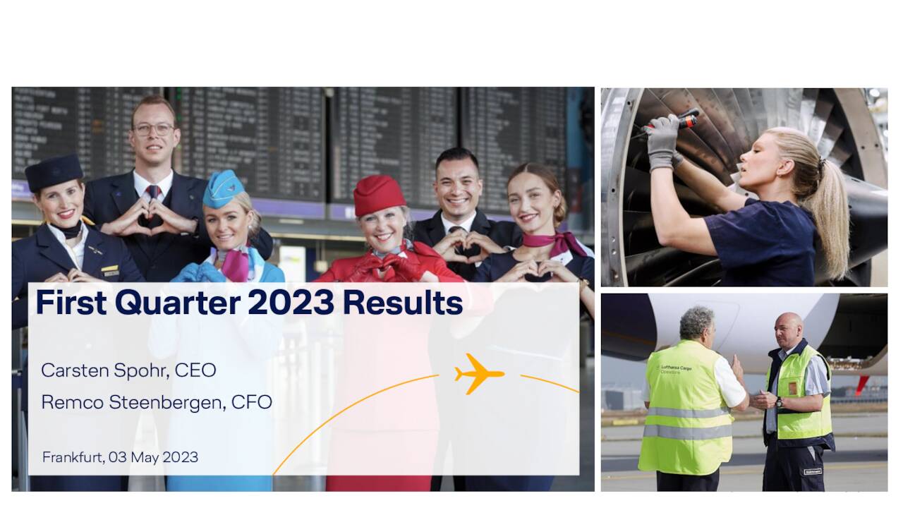 Deutsche Lufthansa AG 2023 Q1 - Results - Earnings Call Presentation (OTCMKTS:DLAKF) | Seeking Alpha
