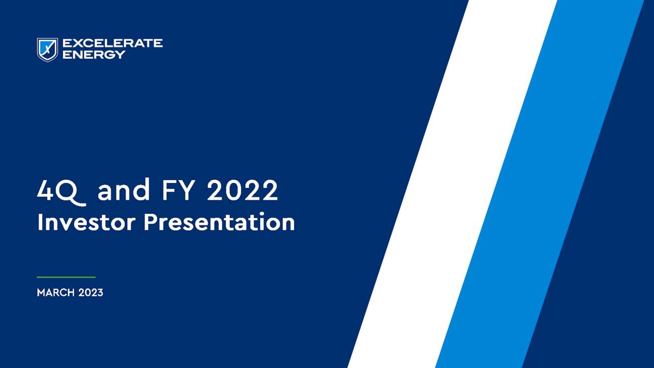 Excelerate Energy, Inc. 2022 Q4 - Results - Earnings Call Presentation ...