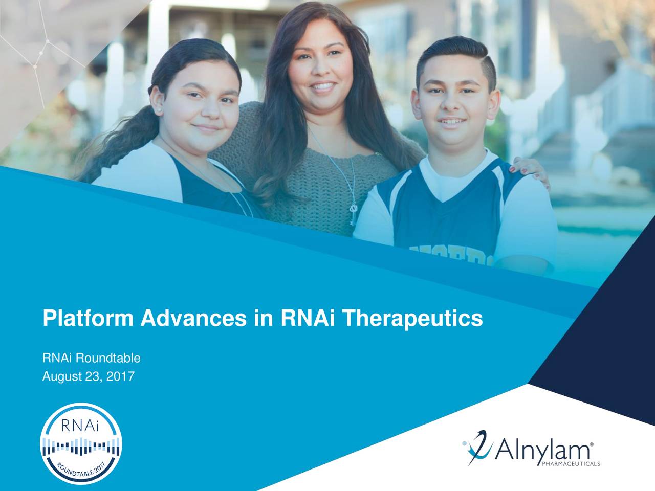 "Alnylam Pharmaceuticals (ALNY) Presents On Platform Advances in RNAi ...