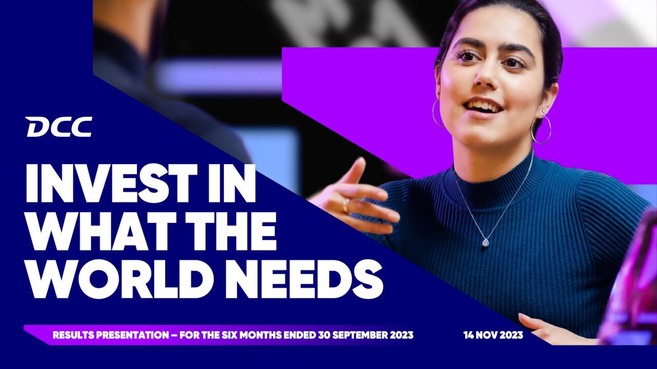 DCC plc 2024 Q2 - Results - Earnings Call Presentation (OTCMKTS:DCCPF) | Seeking Alpha