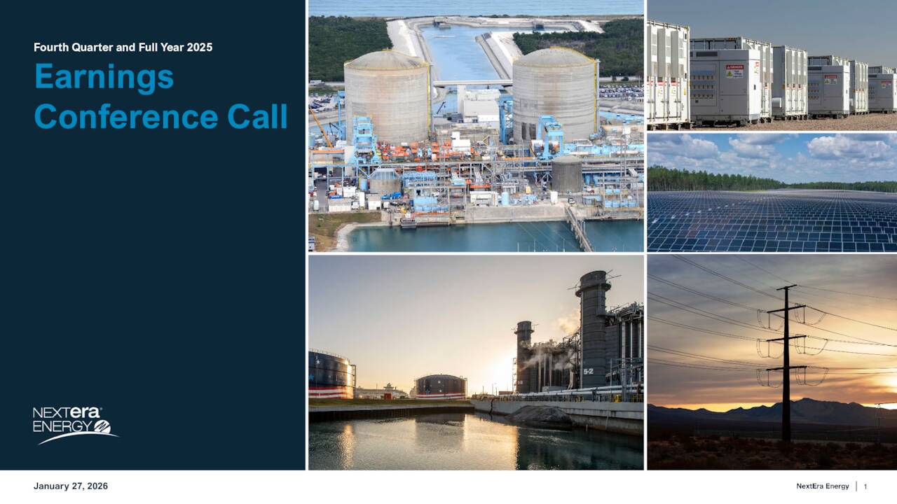 NextEra Energy, Inc. 2025 Q4 - Results - Earnings Call Presentation ...