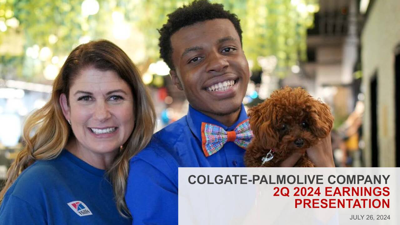 Colgate-Palmolive Company 2024 Q2 - Results - Earnings Call ...