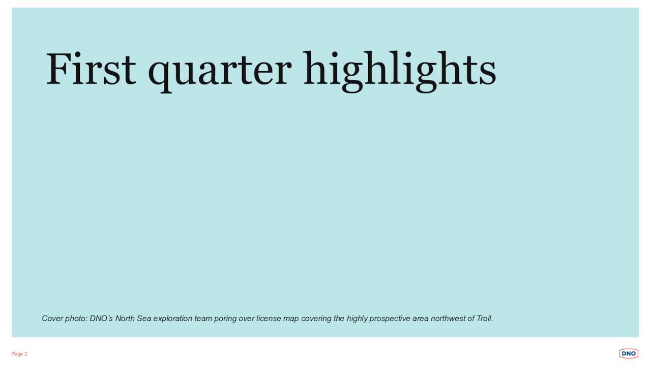 DNO ASA 2022 Q1 - Results - Earnings Call Presentation (OTCMKTS:DTNOF) | Seeking Alpha