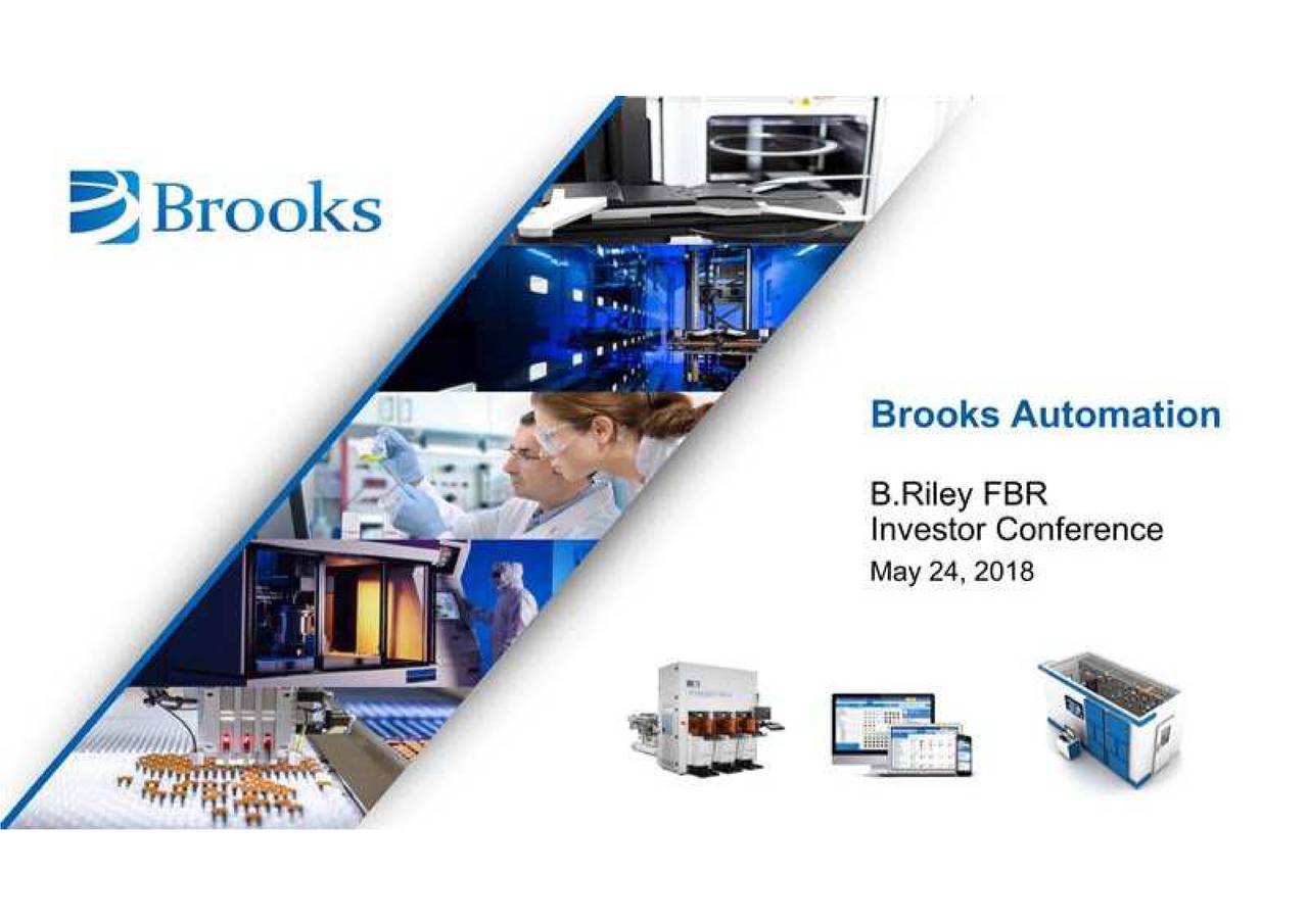 Brooks Automation (BRKS) Presents At 19th Annual B. Riley FBR Investor ...