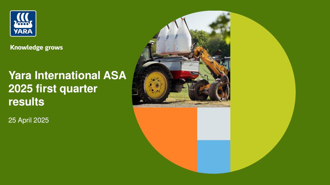 Yara International ASA ADR 2025 Q1 - Results - Earnings Call ...