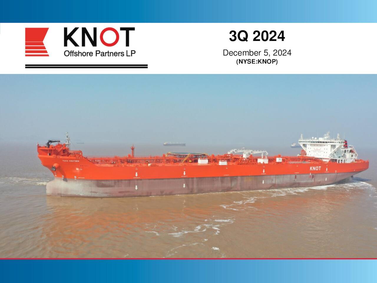 KNOT Offshore Partners LP Common Units 2024 Q3 - Results - Earnings ...