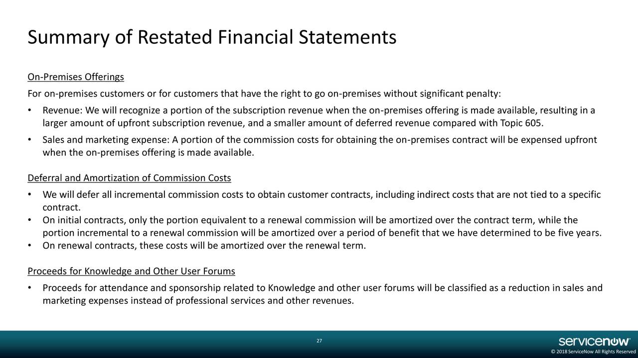 ServiceNow 2017 Q4 - Results - Earnings Call Slides (NYSE:NOW ...