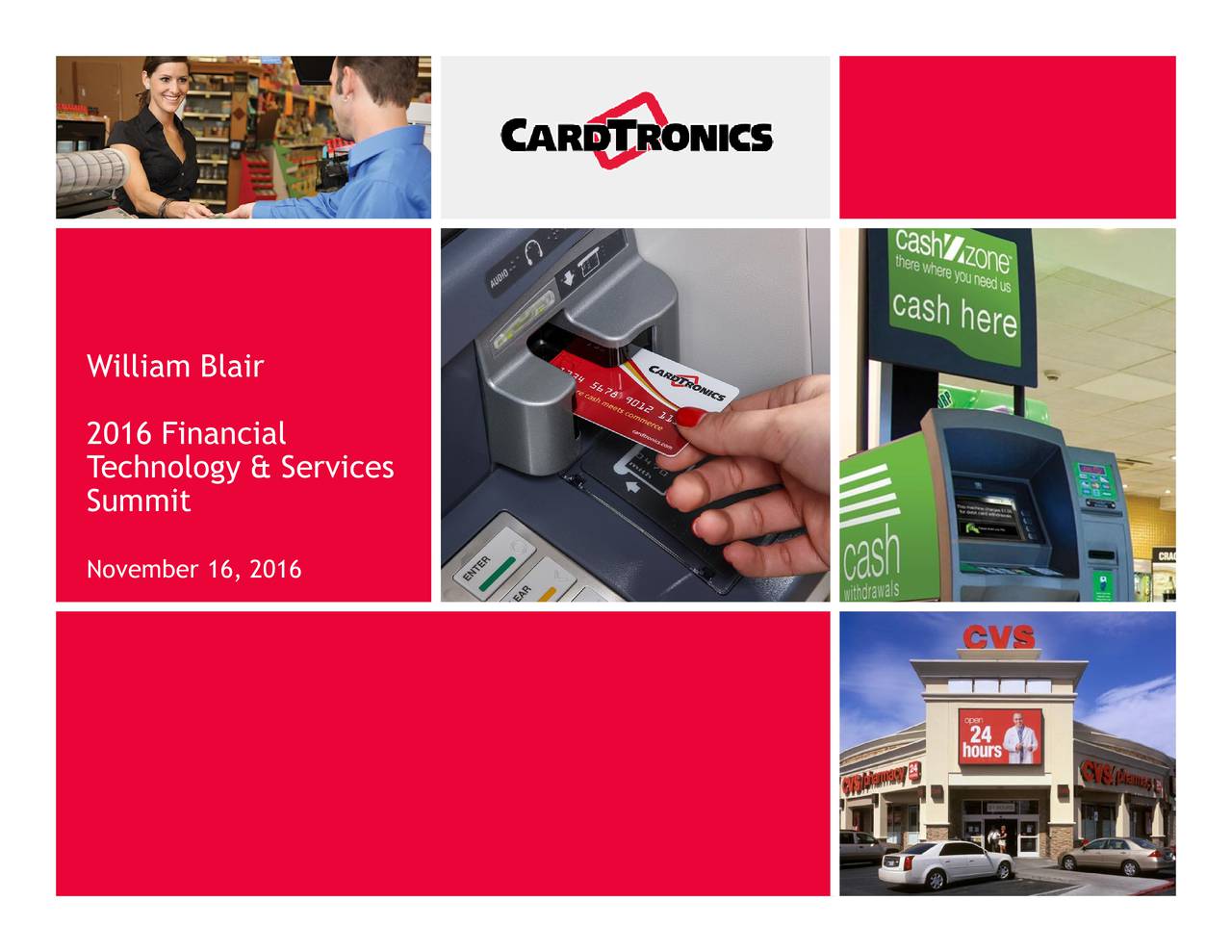 Cardtronics (CATM) presents at 2016 Financial Technology and Services ...